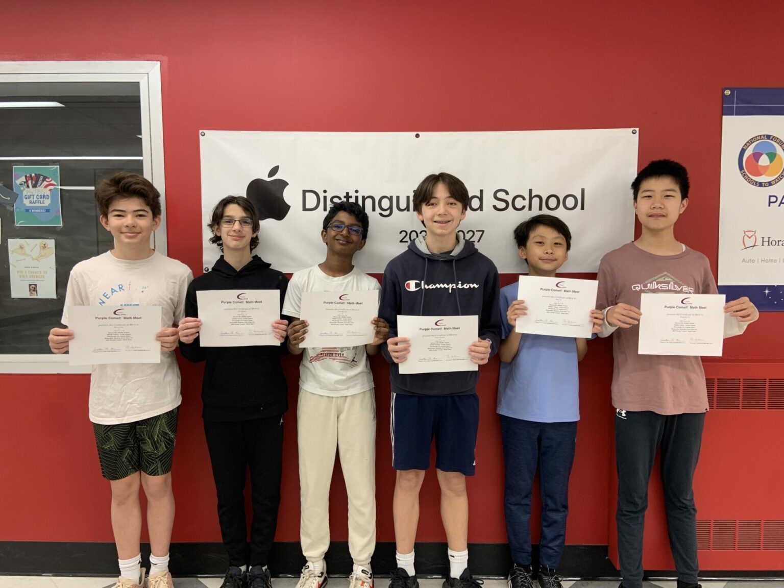 DMS students rank first in PA math competition - Great PA Schools