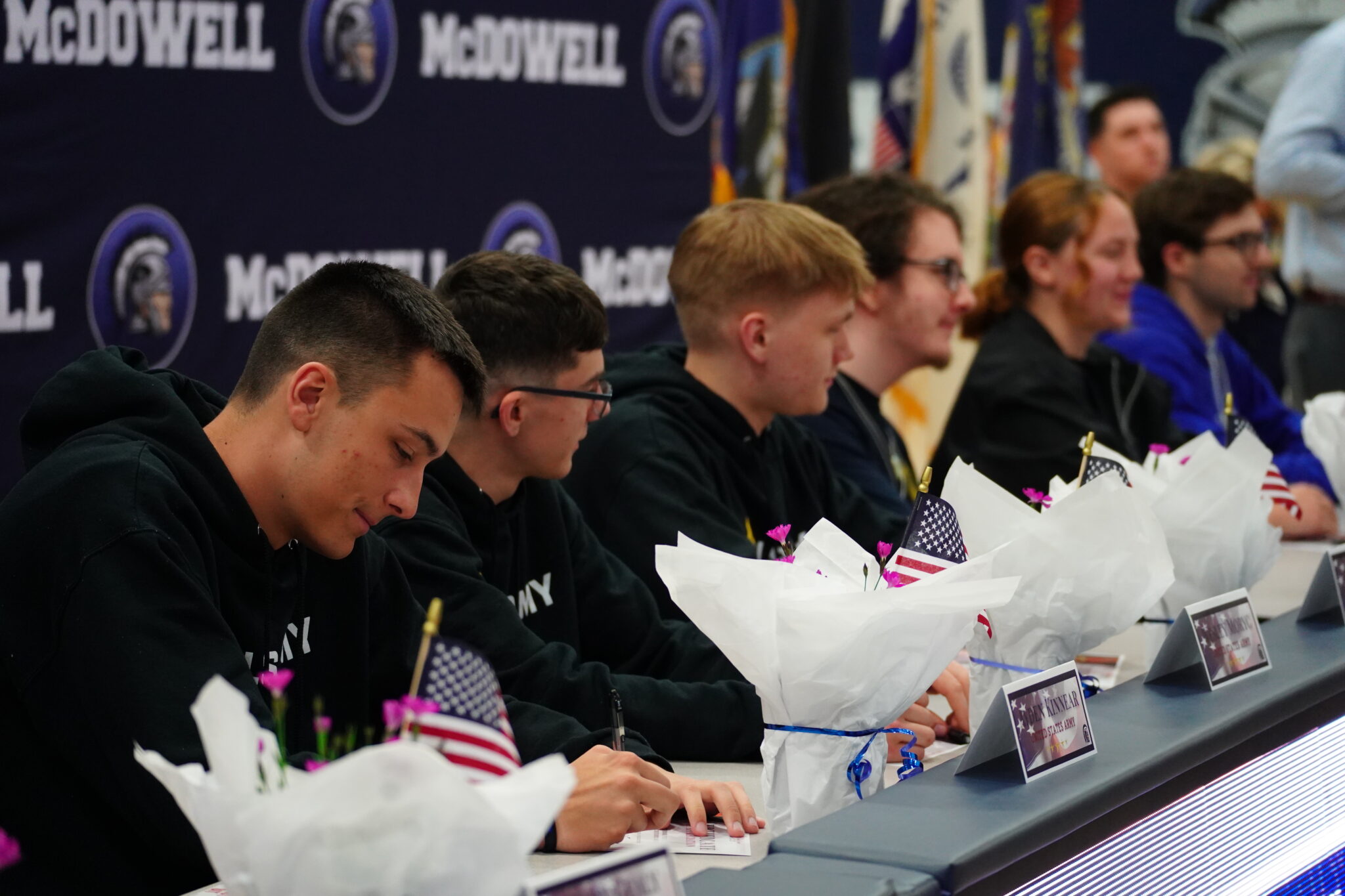 McDowell High School hosts first annual Military Signing Day - Great PA Schools